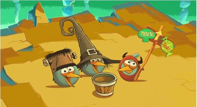 Video de Angry Birds Seasons Halloween o Ham'O'Ween